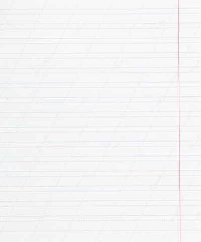 Notebook Narrow Lined Sheet of Paper Stock Photo - Image of notepad ...