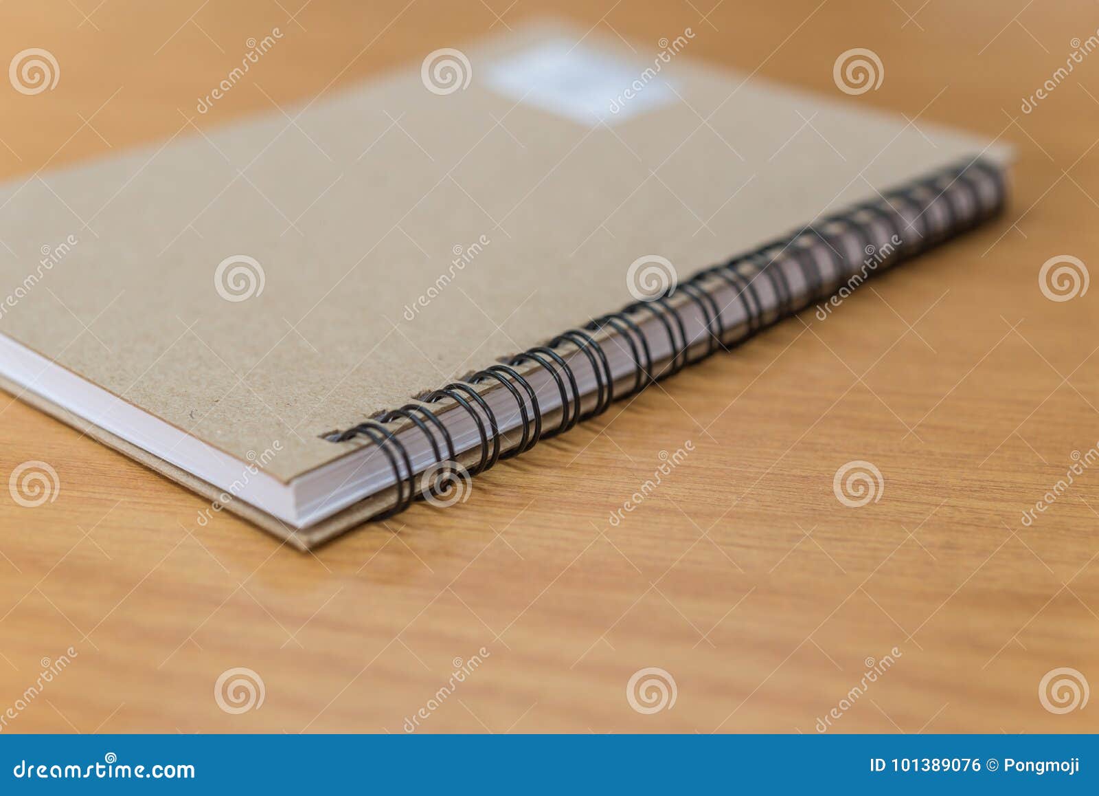 Notebook or Note Paper Sheet Retro Style on Table Stock Photo - Image ...