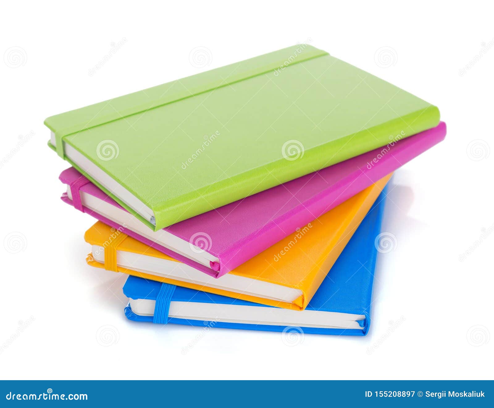 Notebook or Notepad Isolated at White Stock Image - Image of sheet ...
