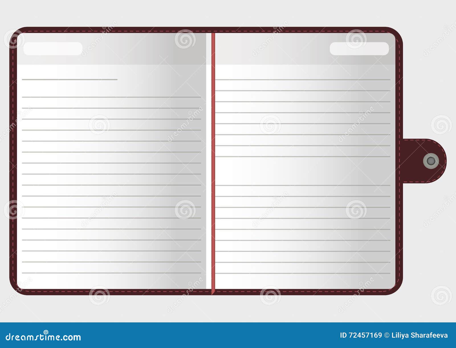 Notebook4 stock vector. Illustration of education, notebook - 72457169