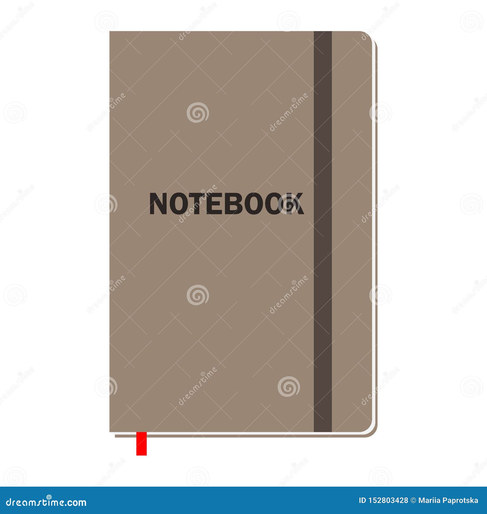 Notebook with Pages for Animation or Different Design Stock ...