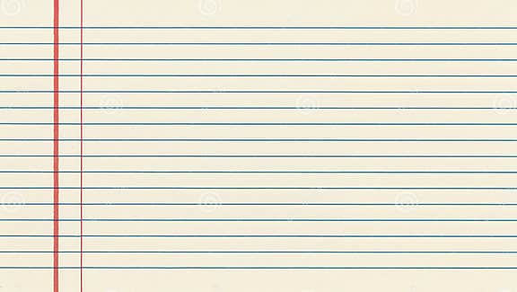 Notebook Paper Background Providing Ample Space for Writing Stock ...
