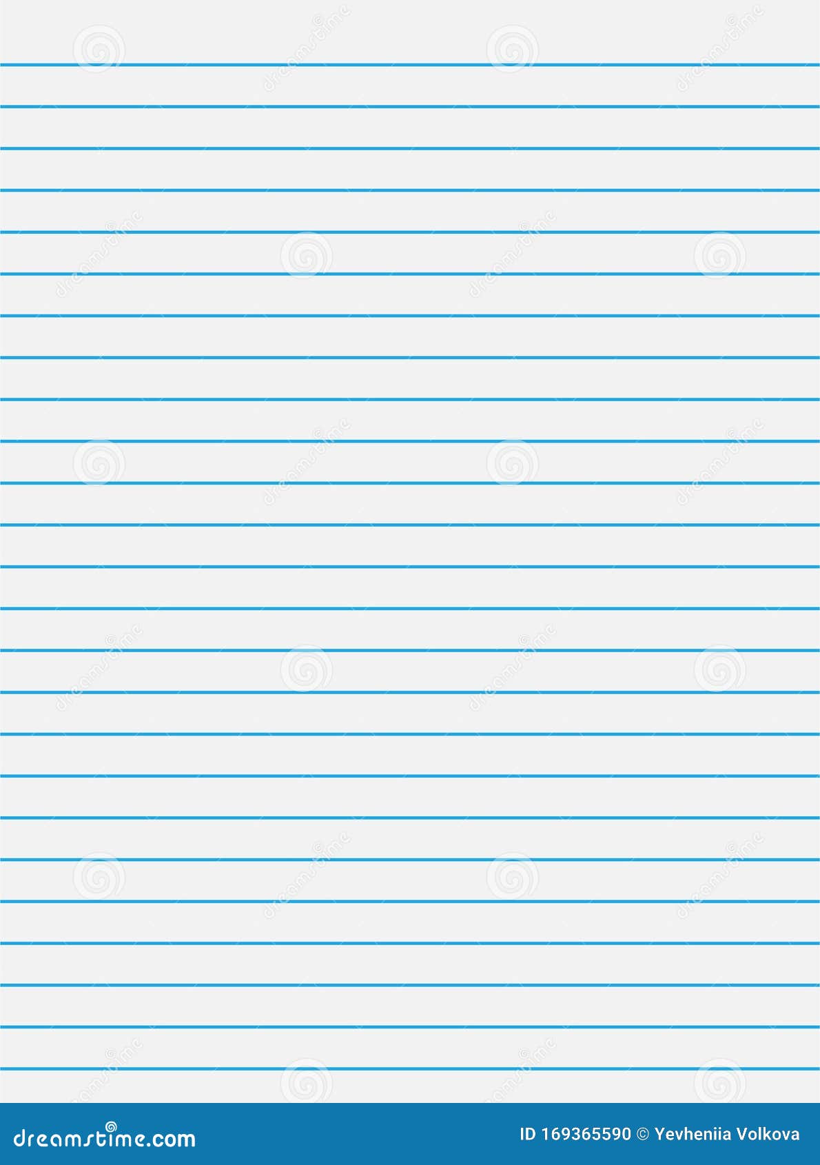 Notebook Paper Vector Illustration | CartoonDealer.com #29978372