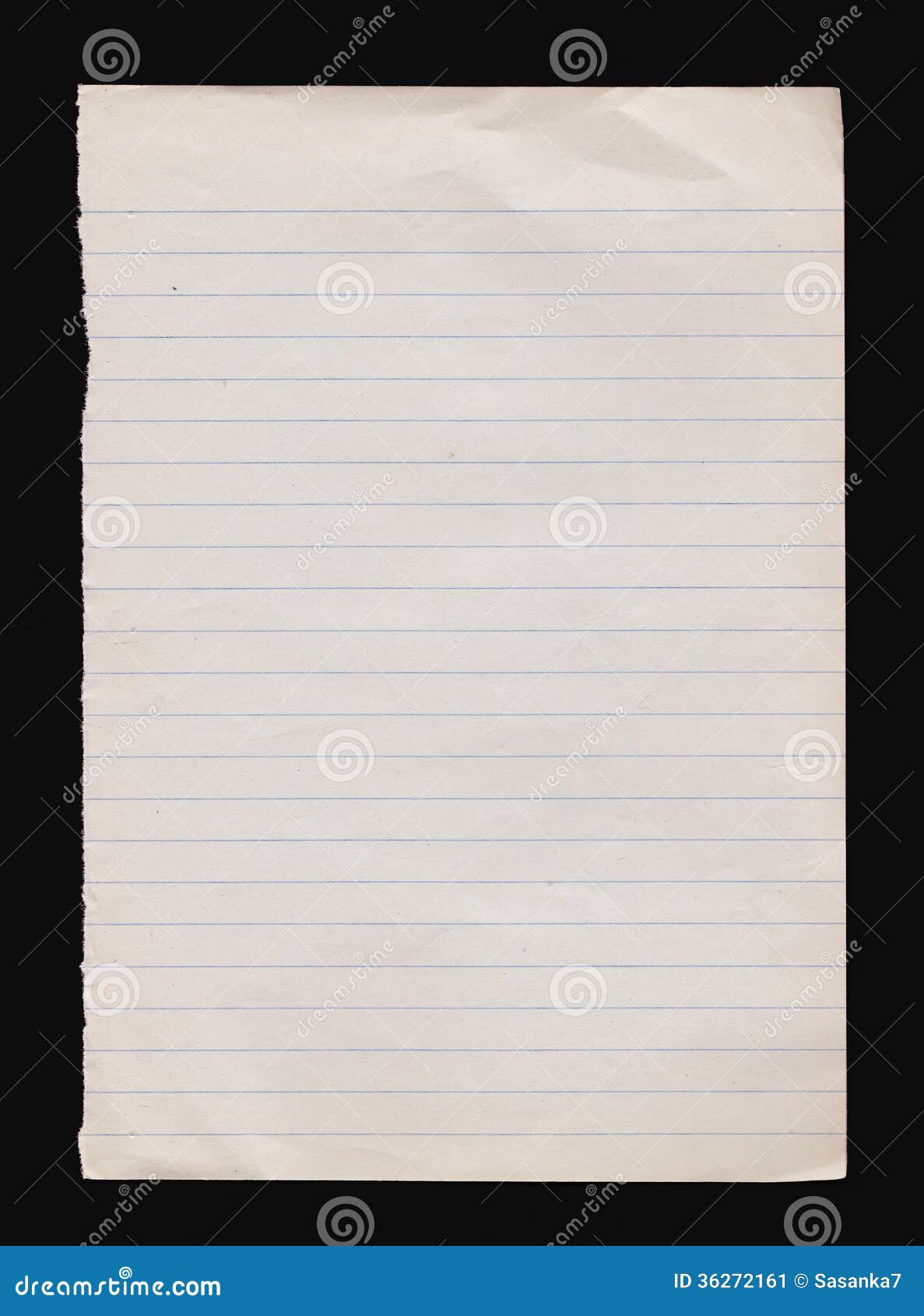 Notebook paper stock image. Image of edge, recycled, borders - 36272161