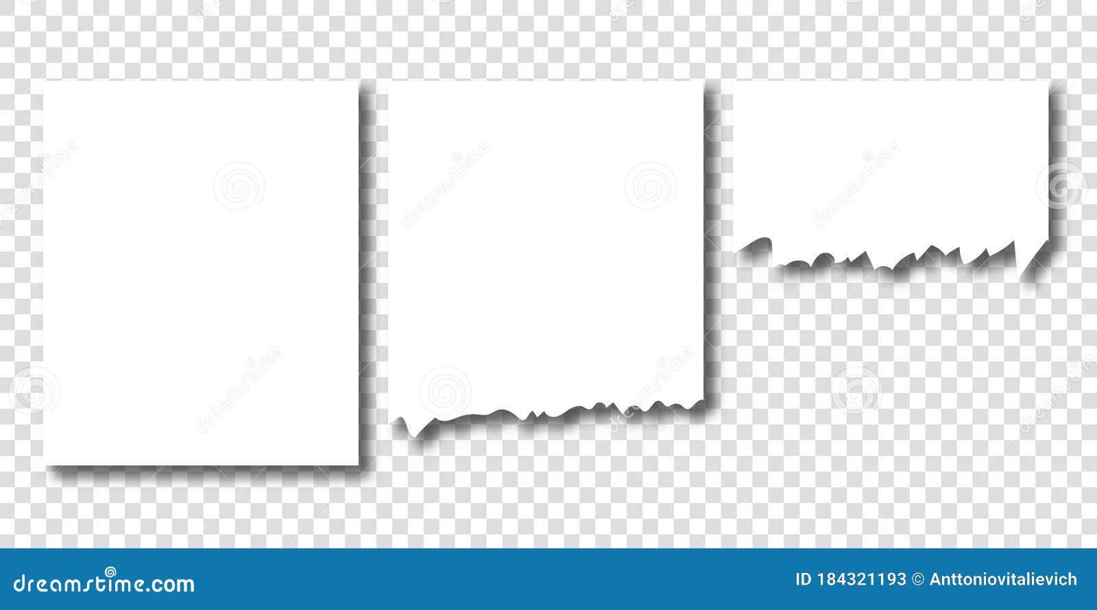 Notebook Paper Icon - Torn White Paper Illustration Stock Vector ...