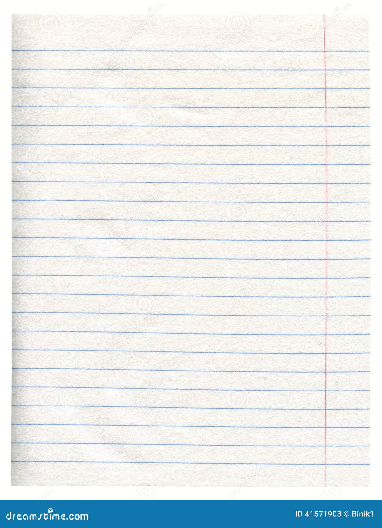 Notebook Paper stock image. Image of note, office, memo - 41571903