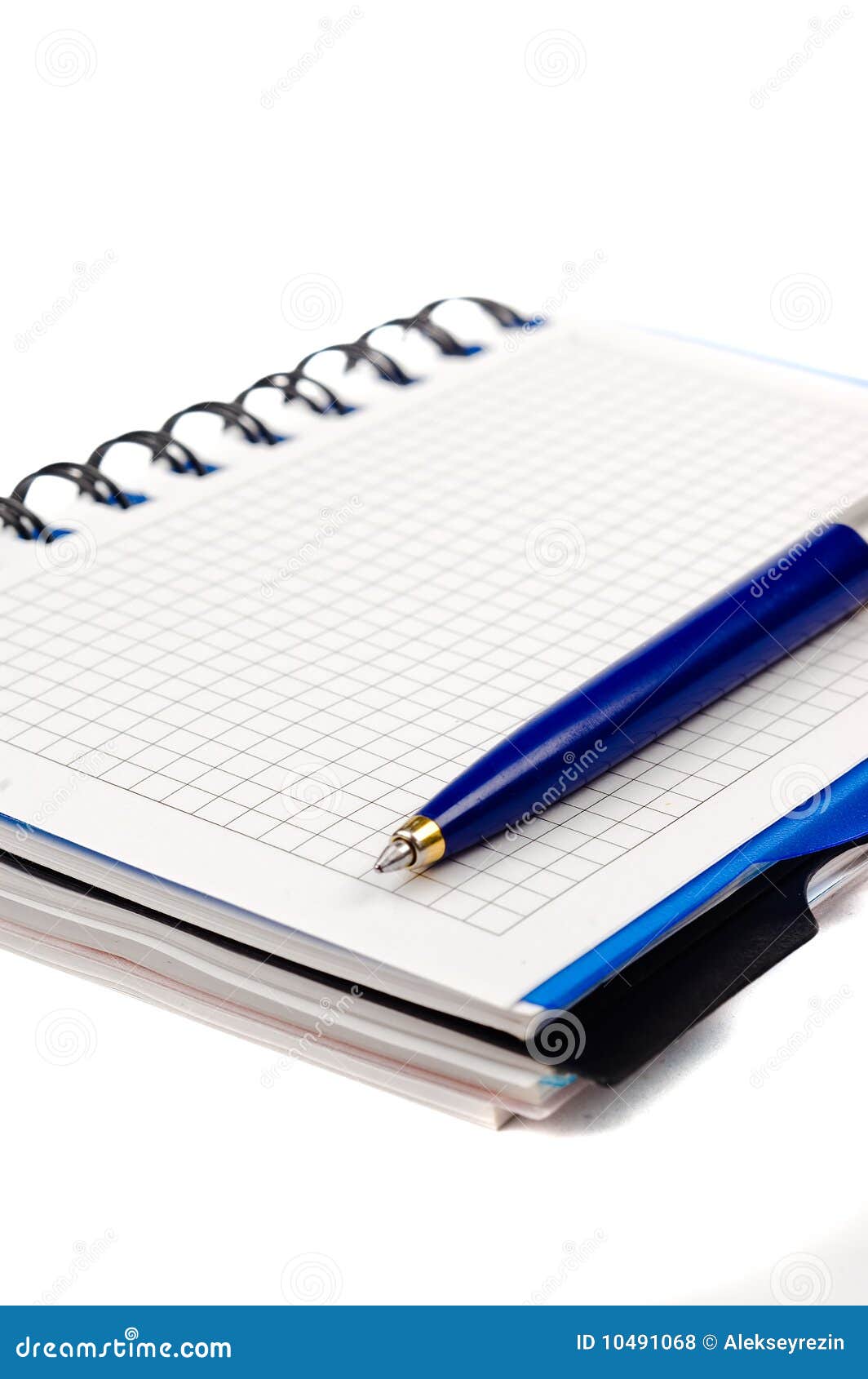 Notebook and a pen stock photo. Image of personal, diary - 10491068