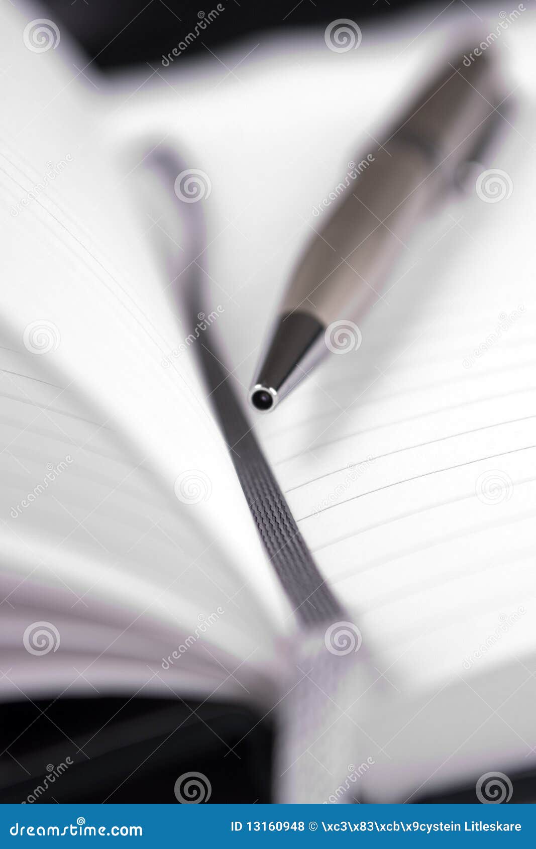 Notebook and pen stock photo. Image of paper, write, notepad - 13160948