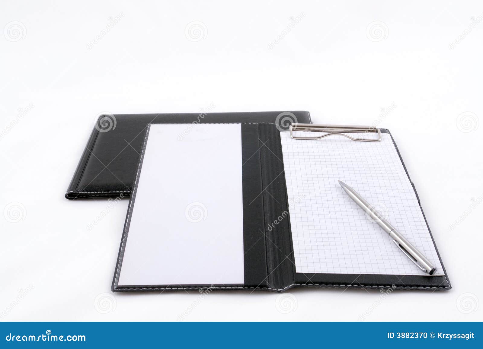Notebook and Pen stock photo. Image of clipboard, notes - 3882370