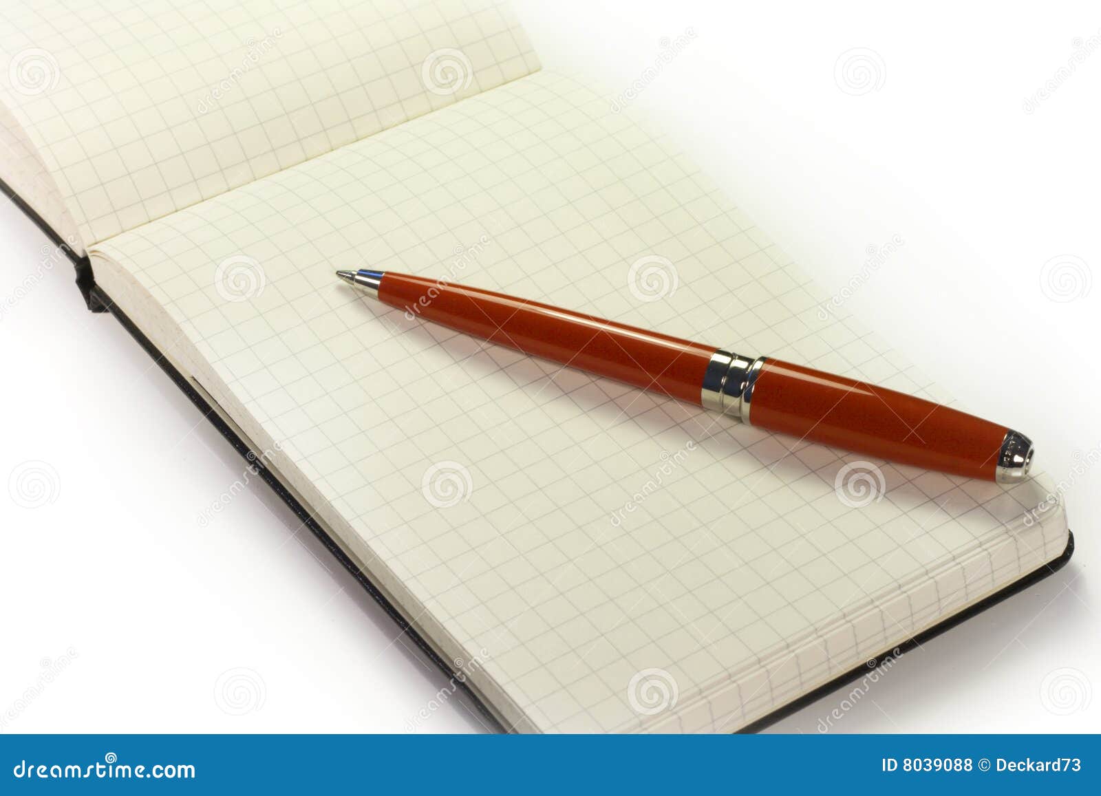 Notebook and pen stock photo. Image of expensive, compose - 8039088