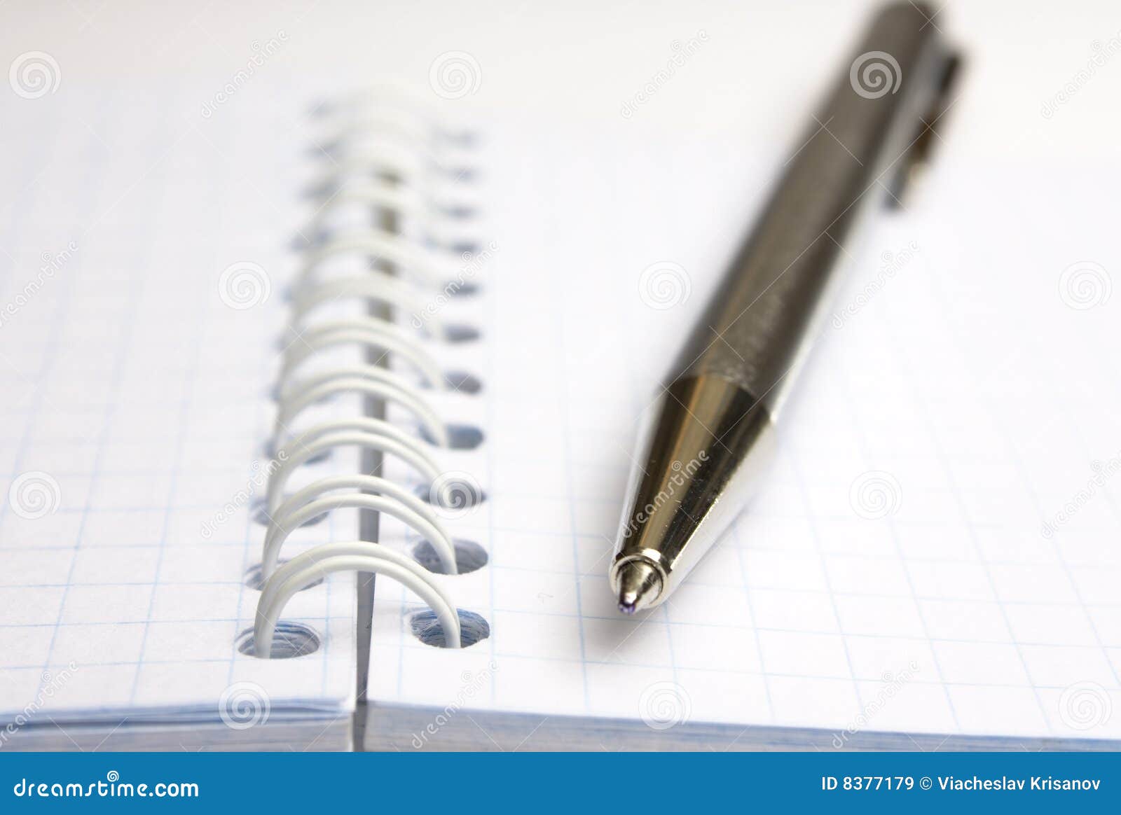 Notebook and pen stock image. Image of reminder, document - 8377179