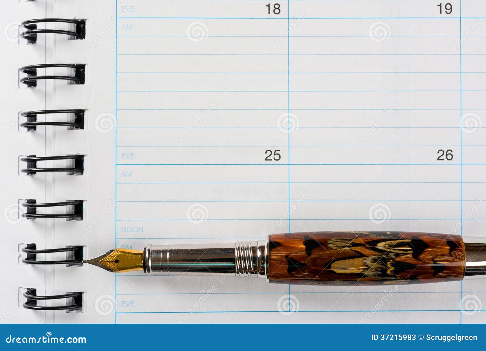 Notebook with Pen stock image. Image of office, notepaper - 37215983