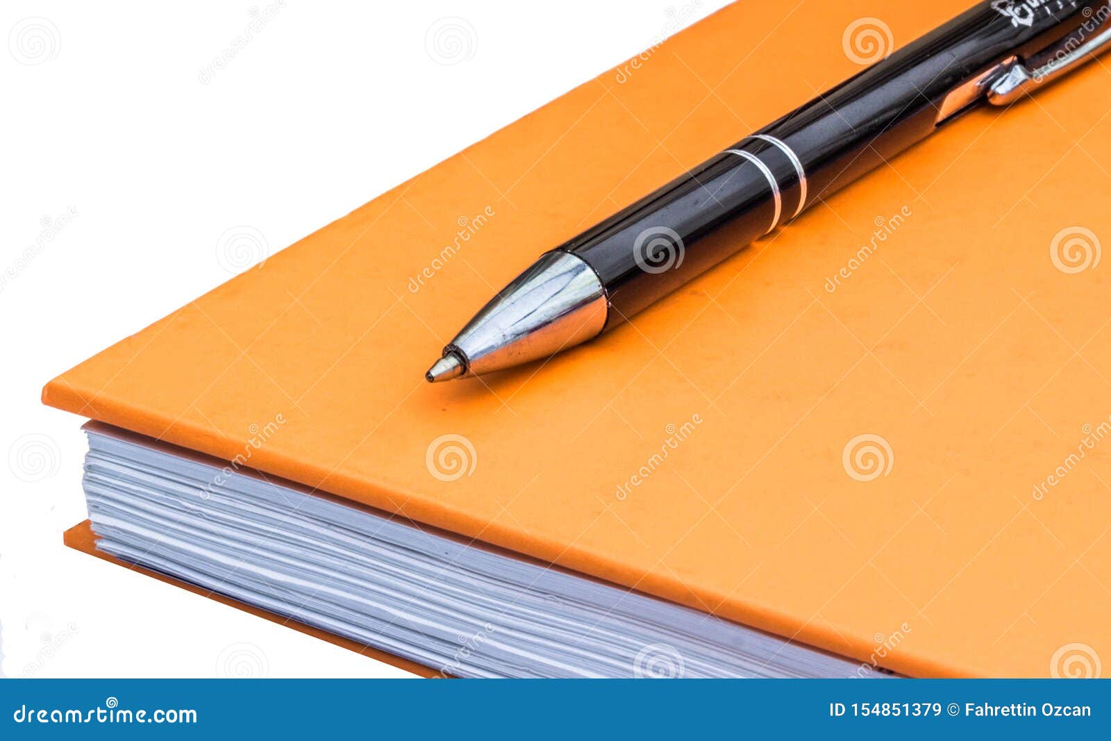 Notebook and Pen - Office Background Stock Image - Image of diary ...