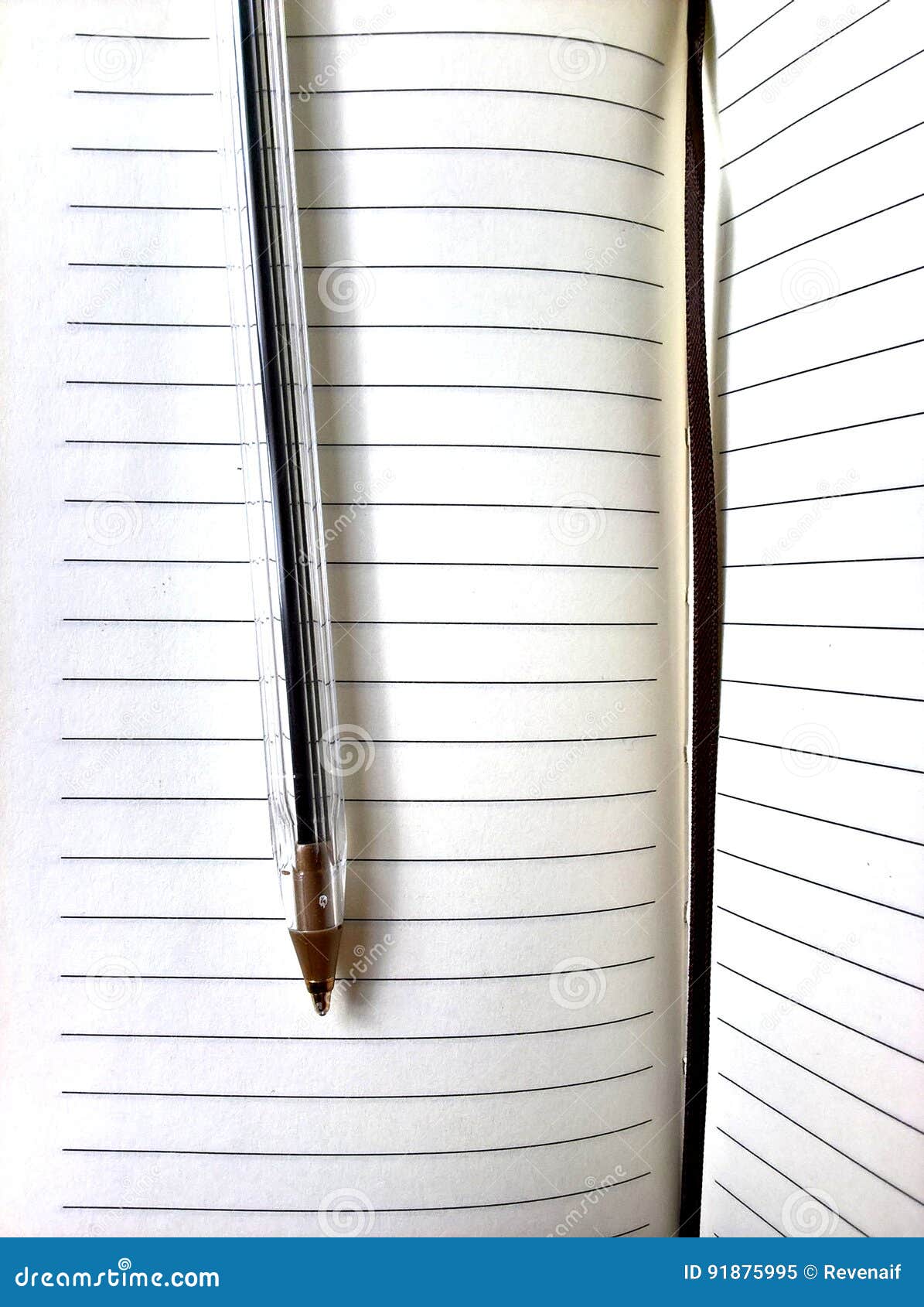 Notebook & Pen stock image. Image of sheet, paper - 91875995