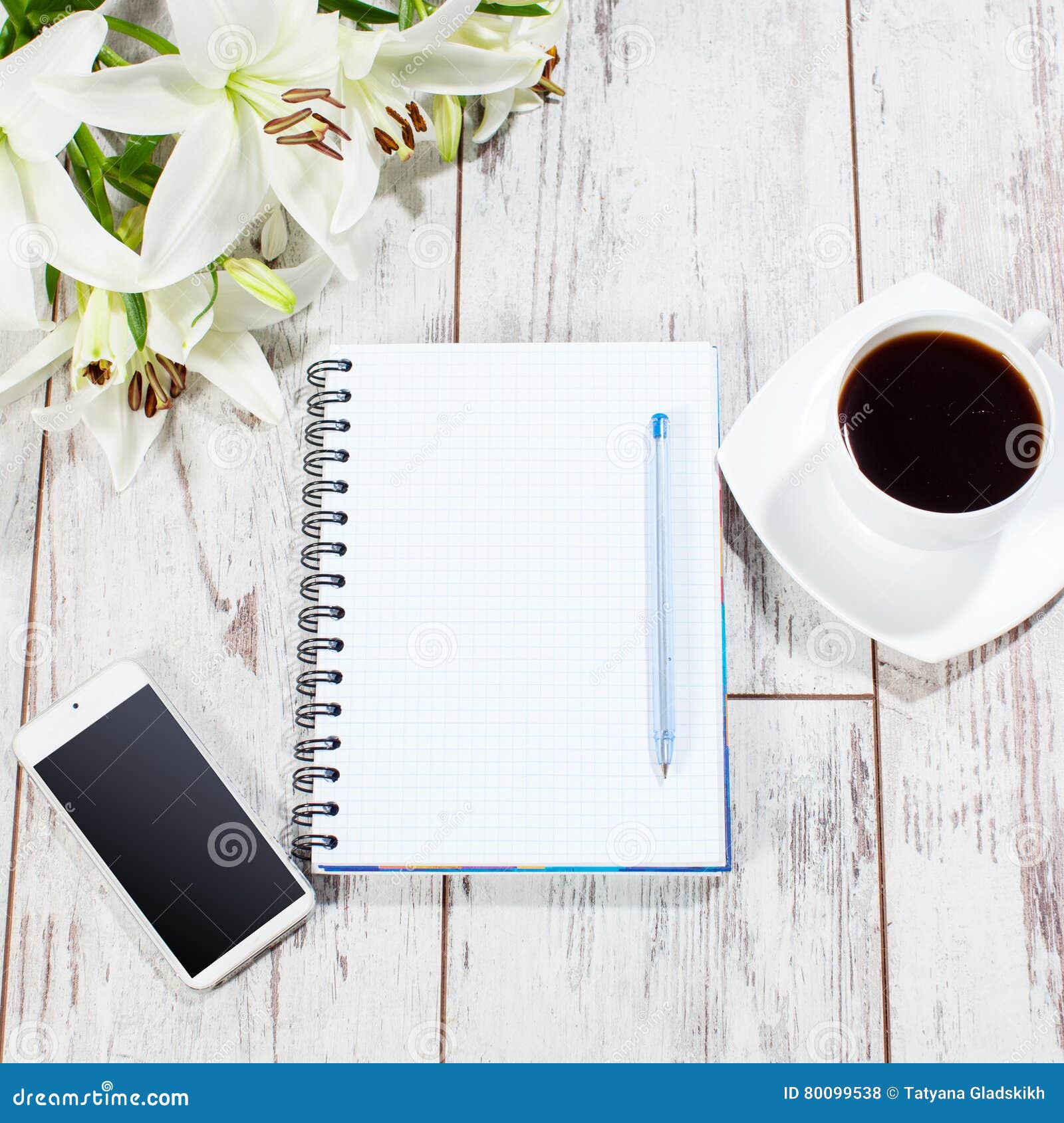 Notebook with Pen for Planning Stock Photo - Image of planning, plan ...