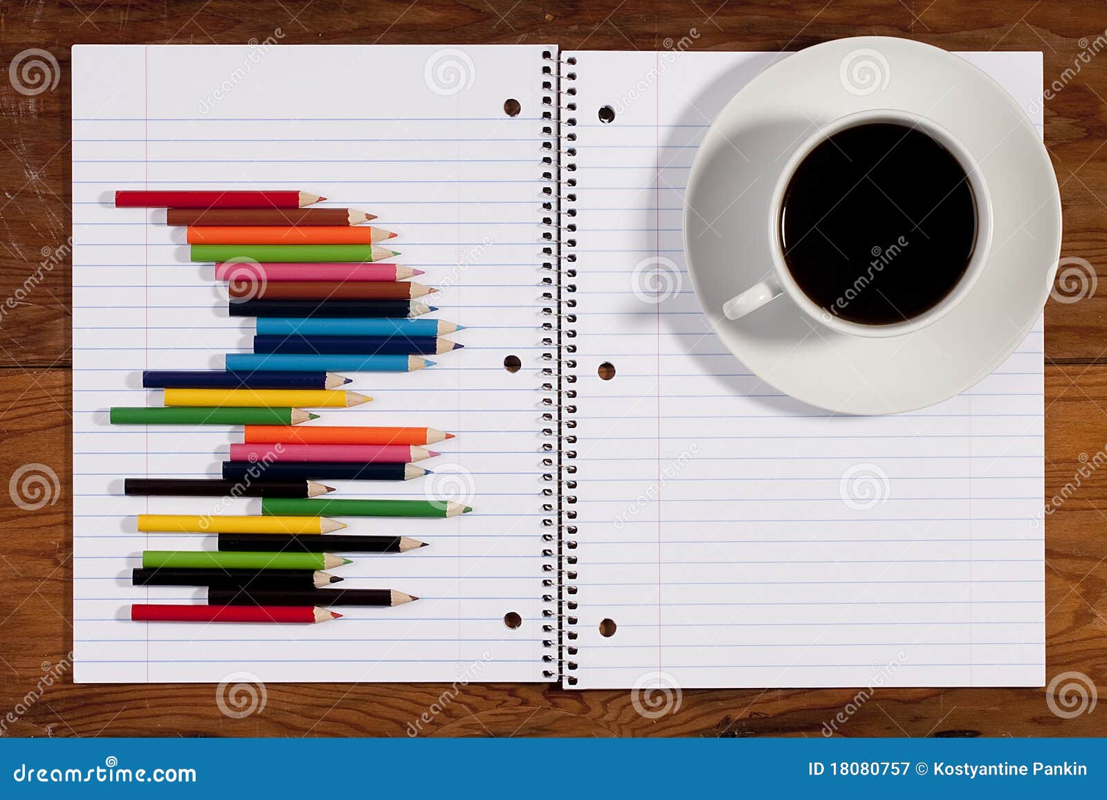 Notebook for records stock image. Image of yellow, information - 18080757