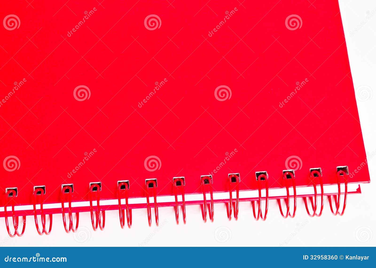 Notebook red stock photo. Image of office, drawing, notebook - 32958360