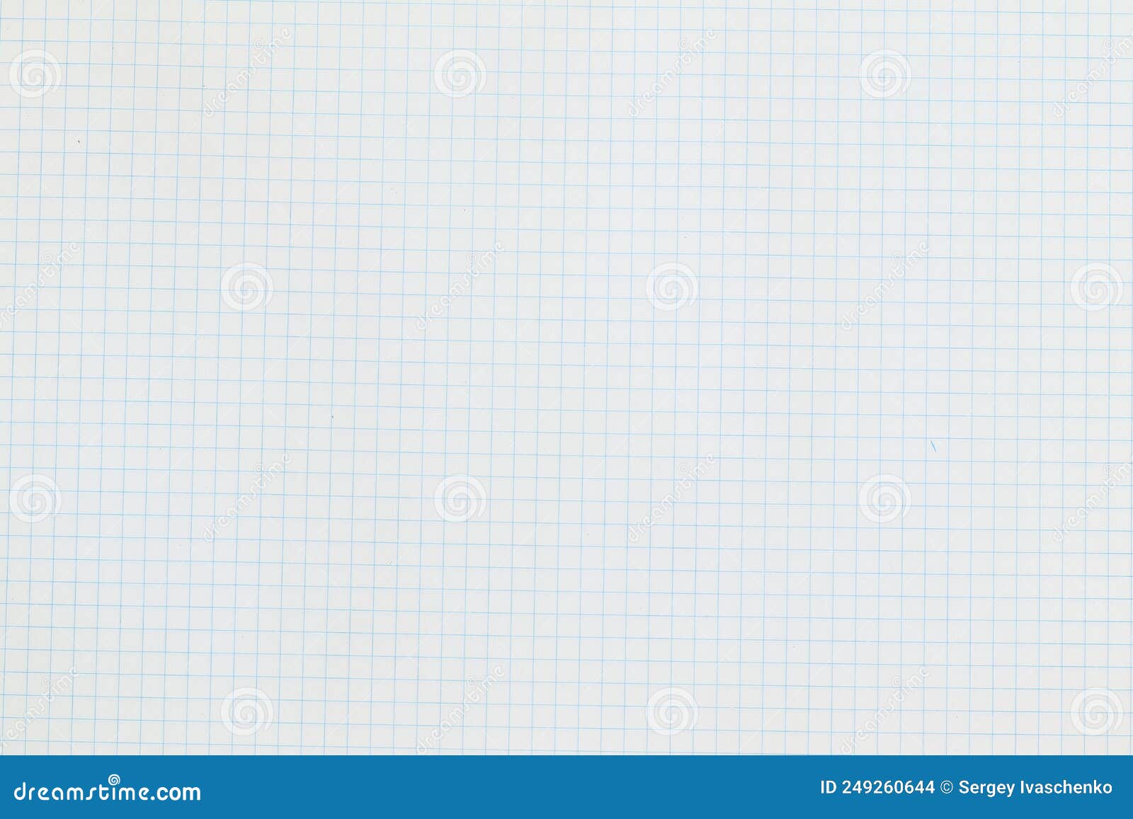 Notebook sheet in a box. stock photo. Image of vector - 249260644