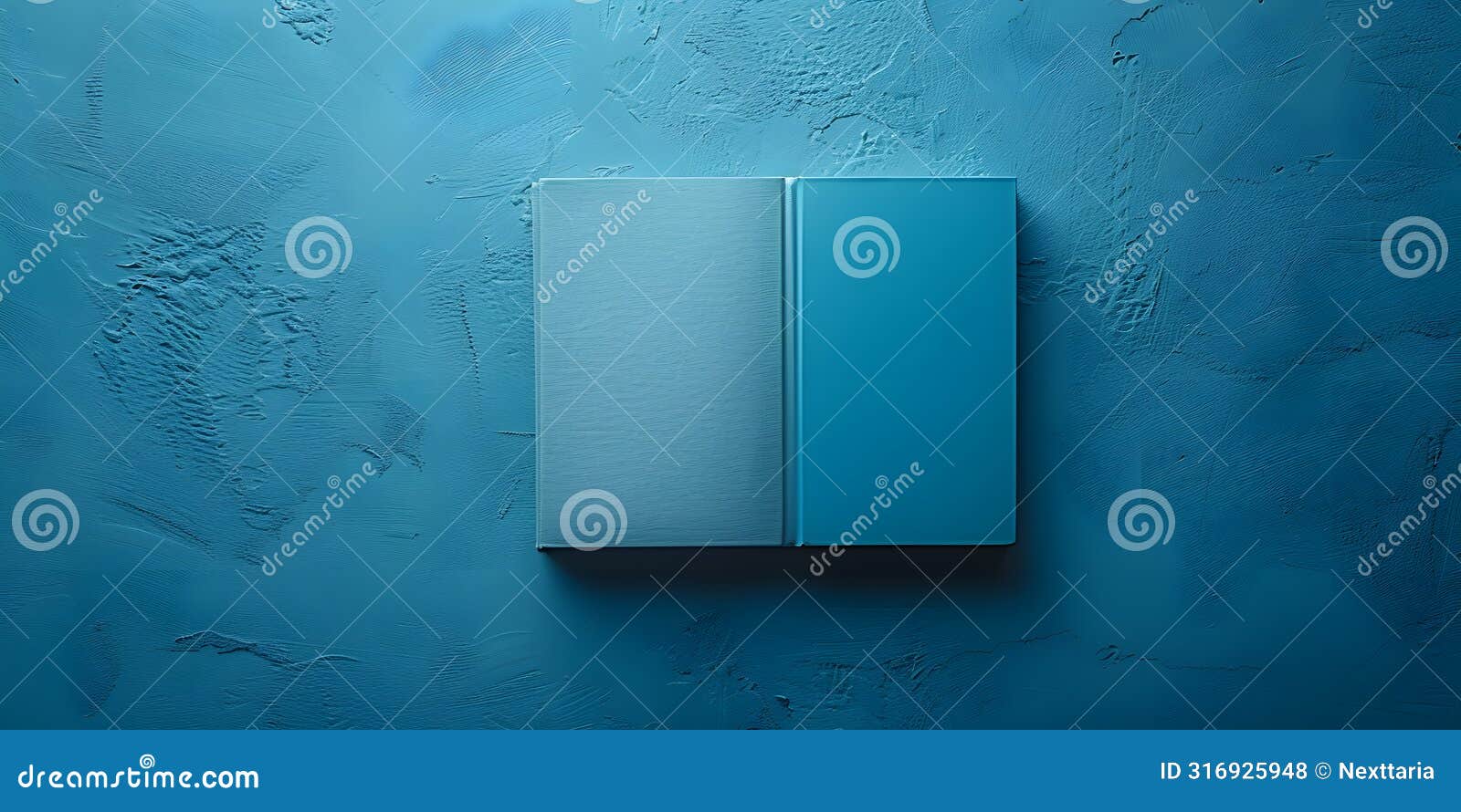 Notebook on Spacious Empty Canvas - Business Background or Banner ... Notebook on Spacious Empty Canvas - Business Background or Banner ...