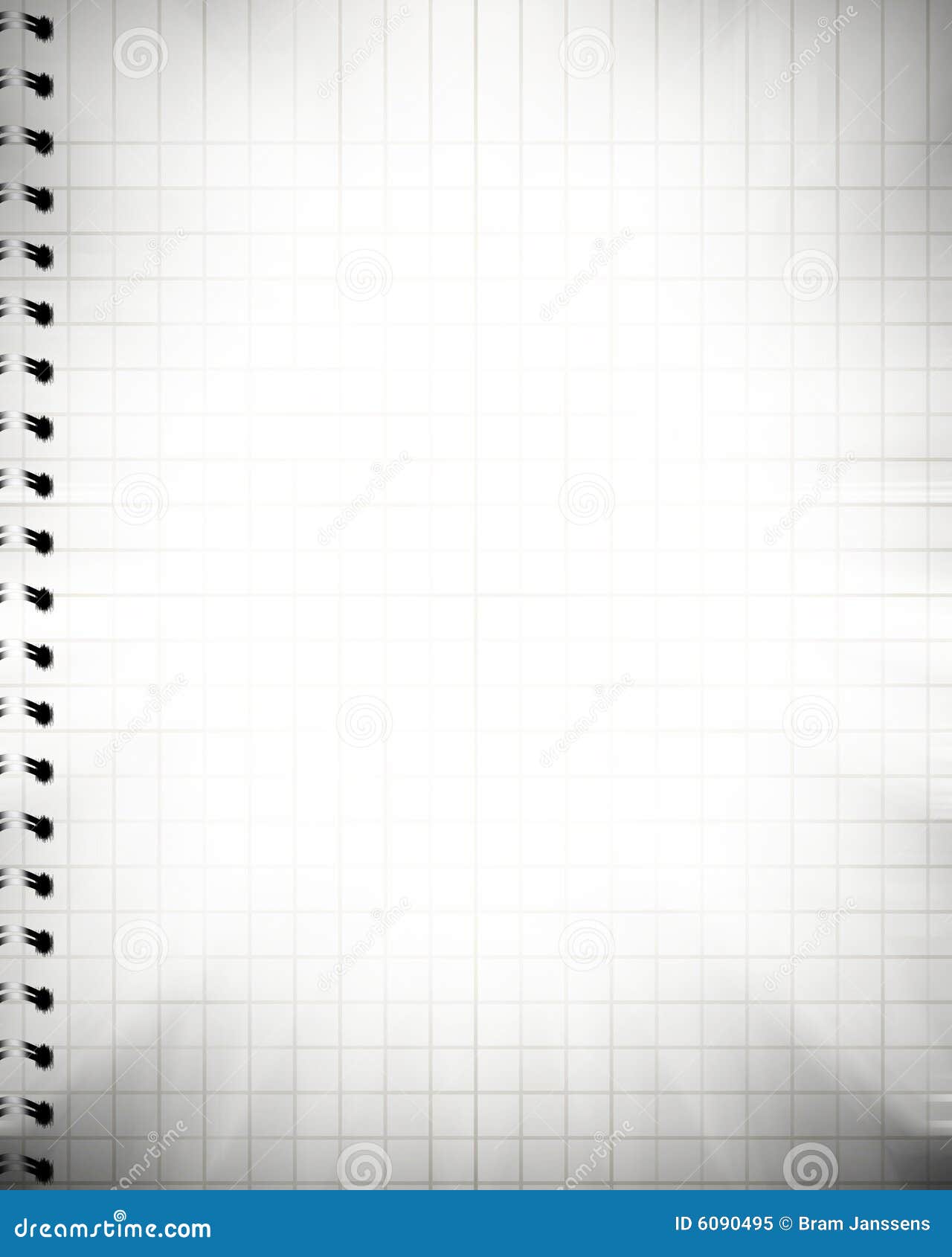 Notebook with squares stock illustration. Illustration of paper - 6090495