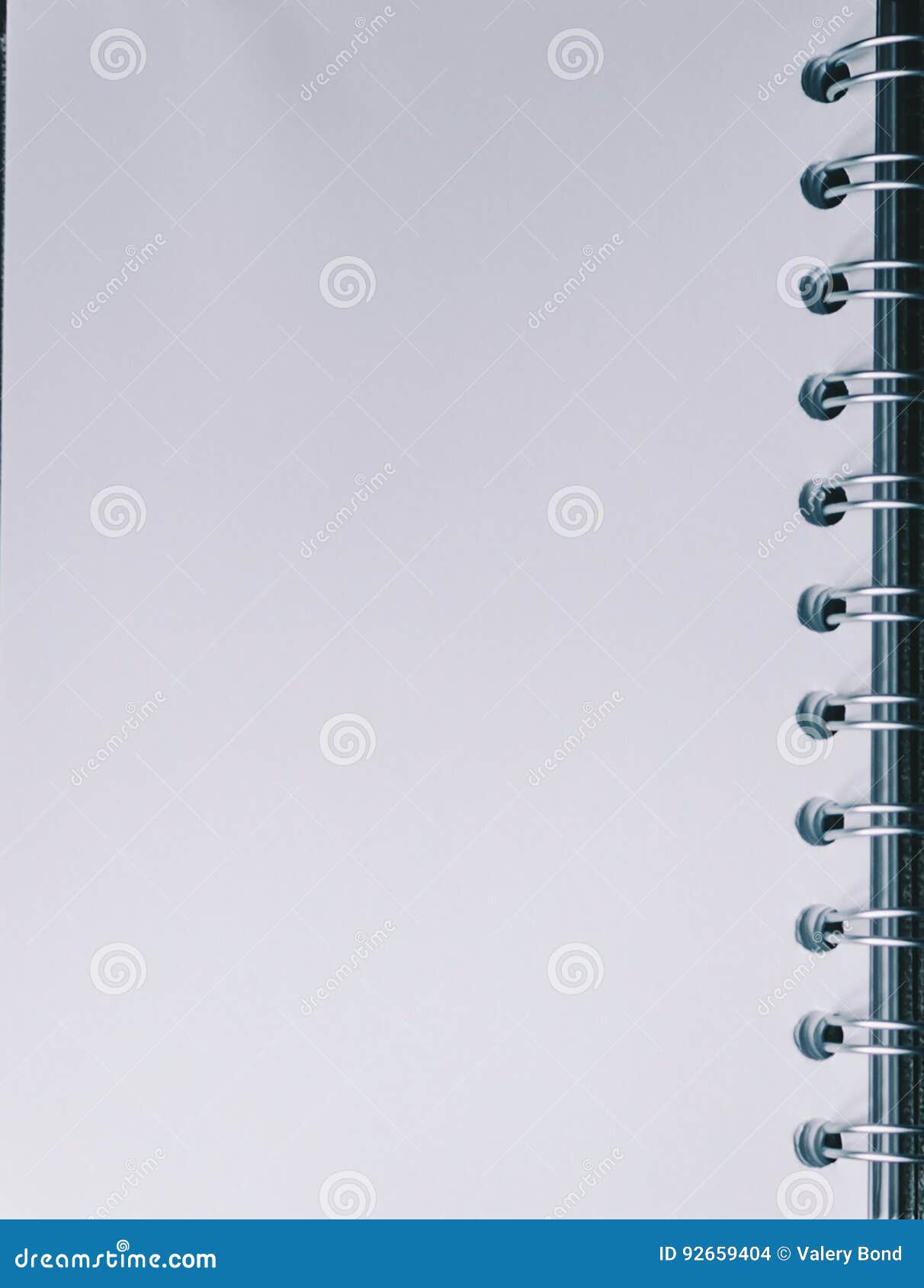 Notebook on Table stock photo. Image of presentation - 92659404