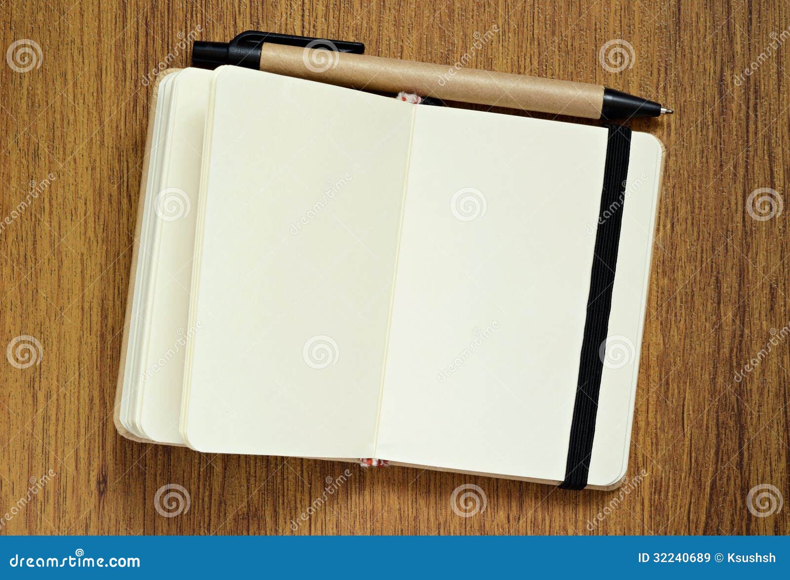 Notebook on table stock image. Image of drawing, book - 32240689