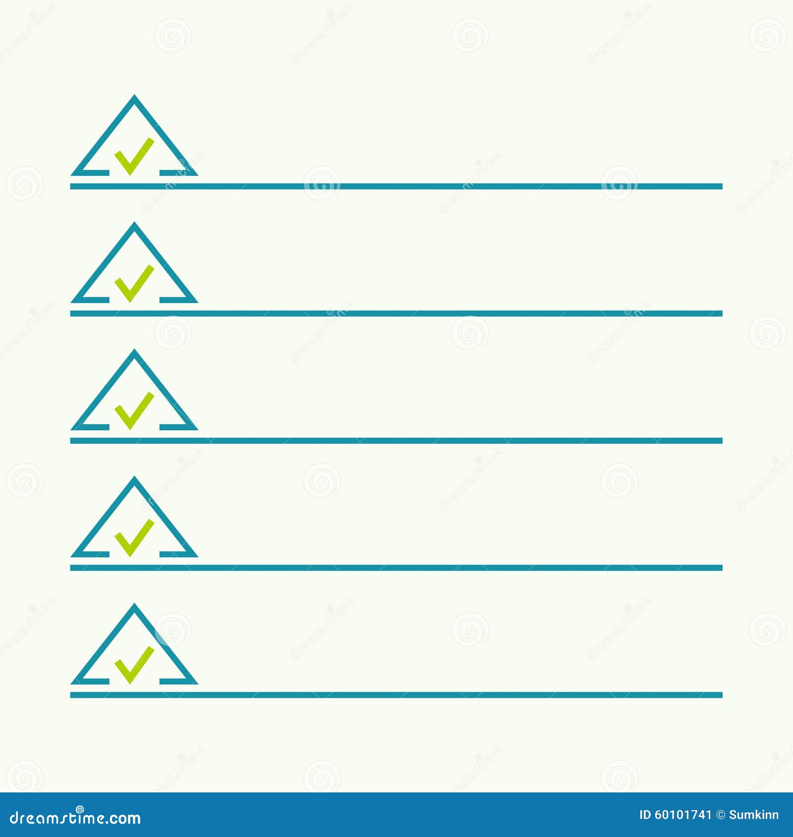 Notebook with to do list stock vector. Illustration of improve - 60101741