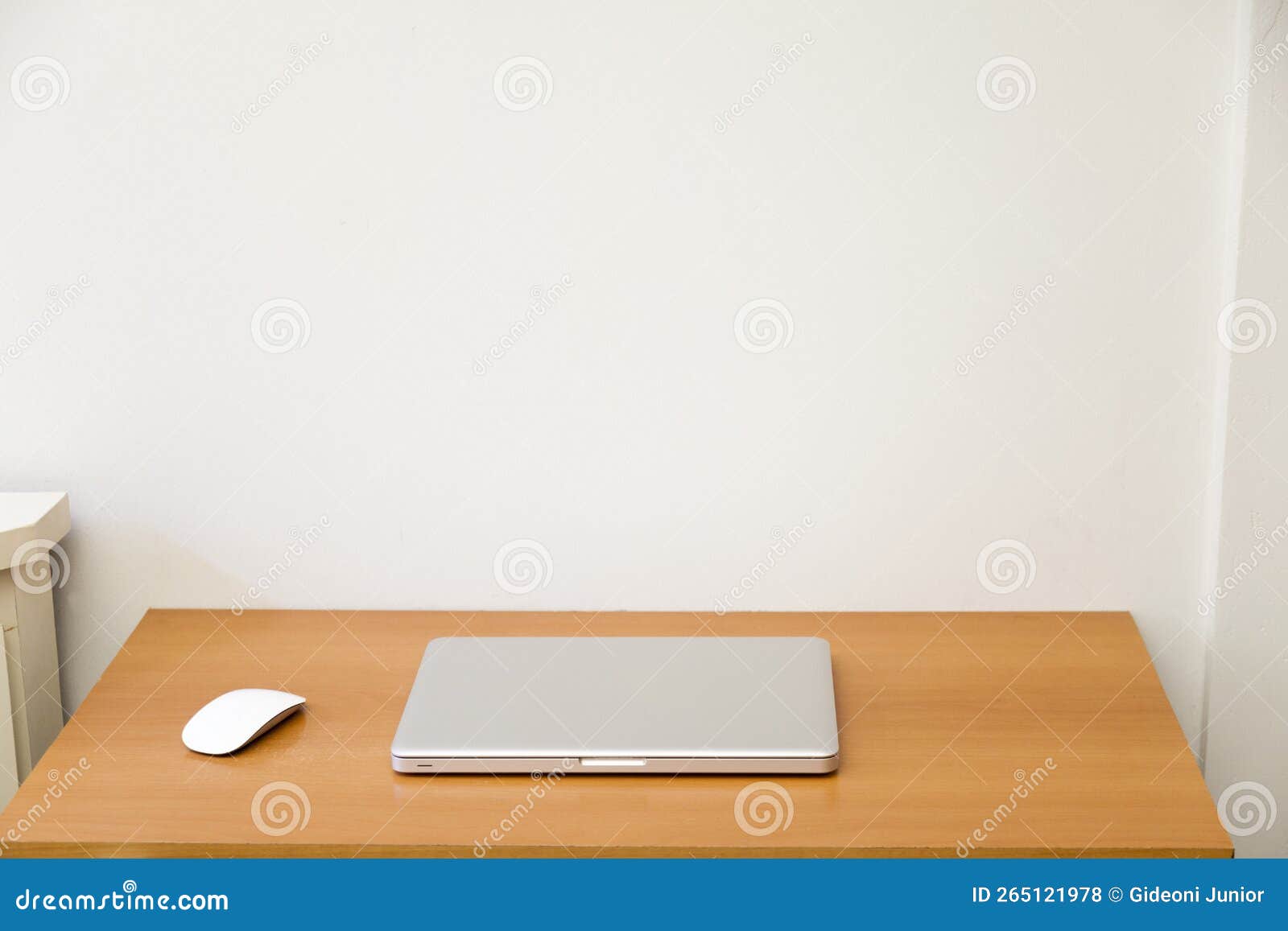 Notebook on Top of a Home Office Desk. Stock Photo - Image of gadgets ...