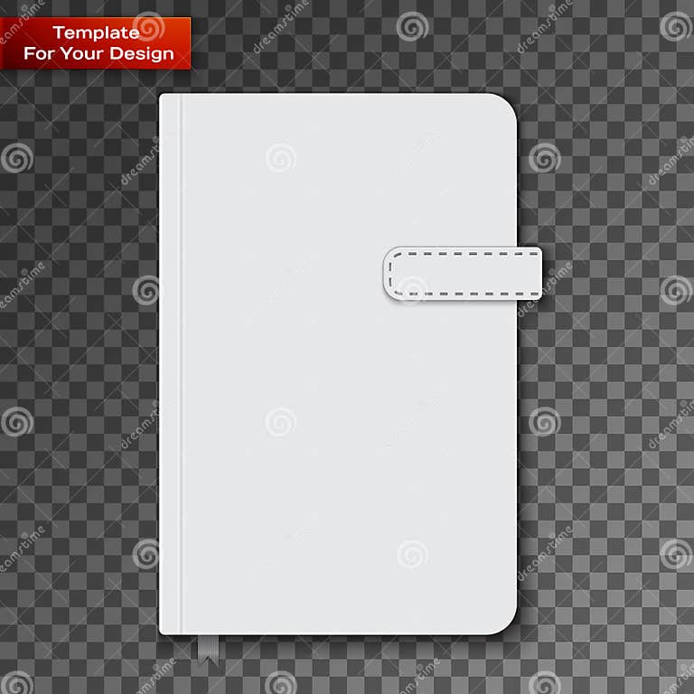 Notebook on Transparent Background Stock Vector - Illustration of note ...