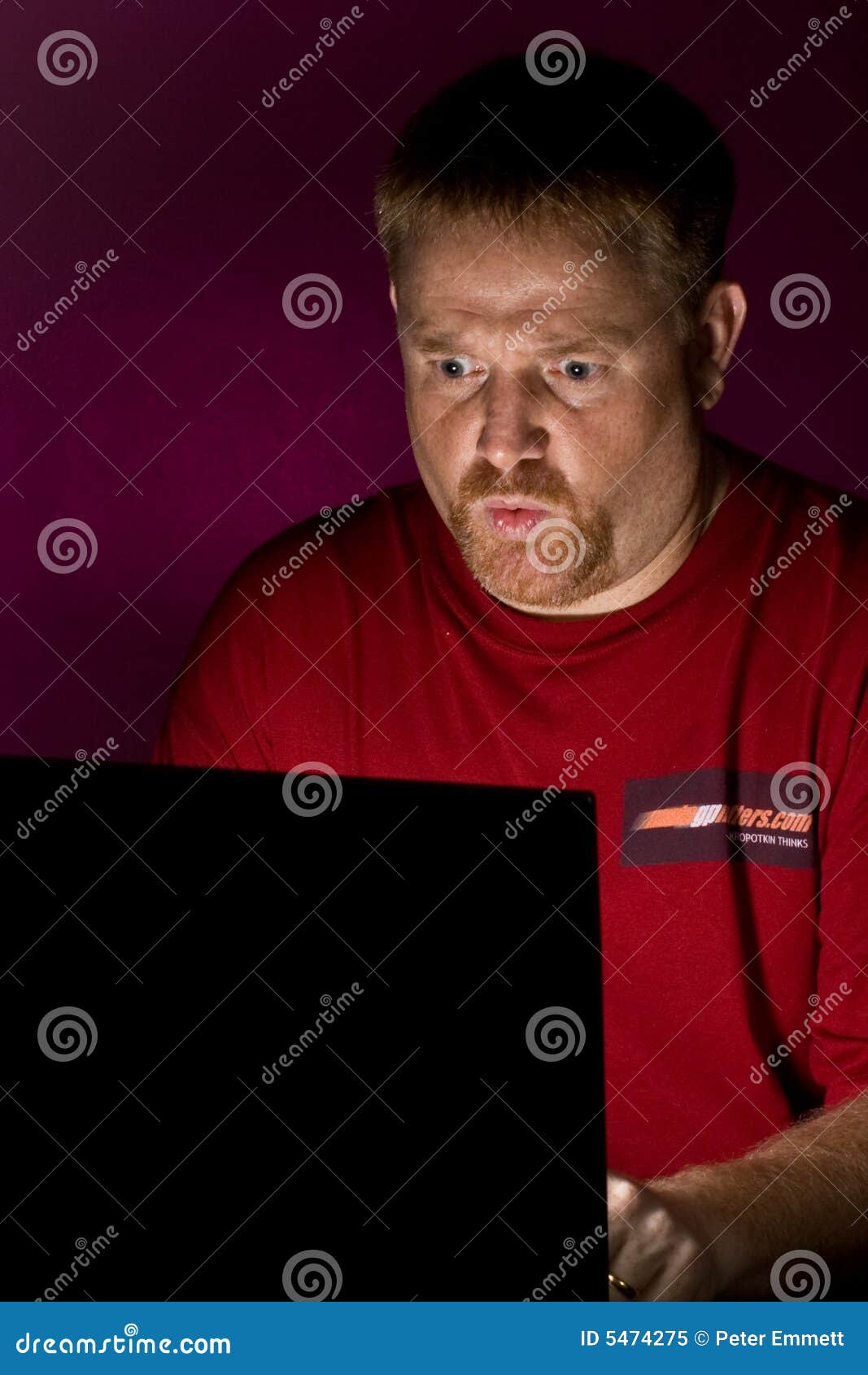 Notebook User Looking Angry Stock Image - Image of indoor, concentrate ...
