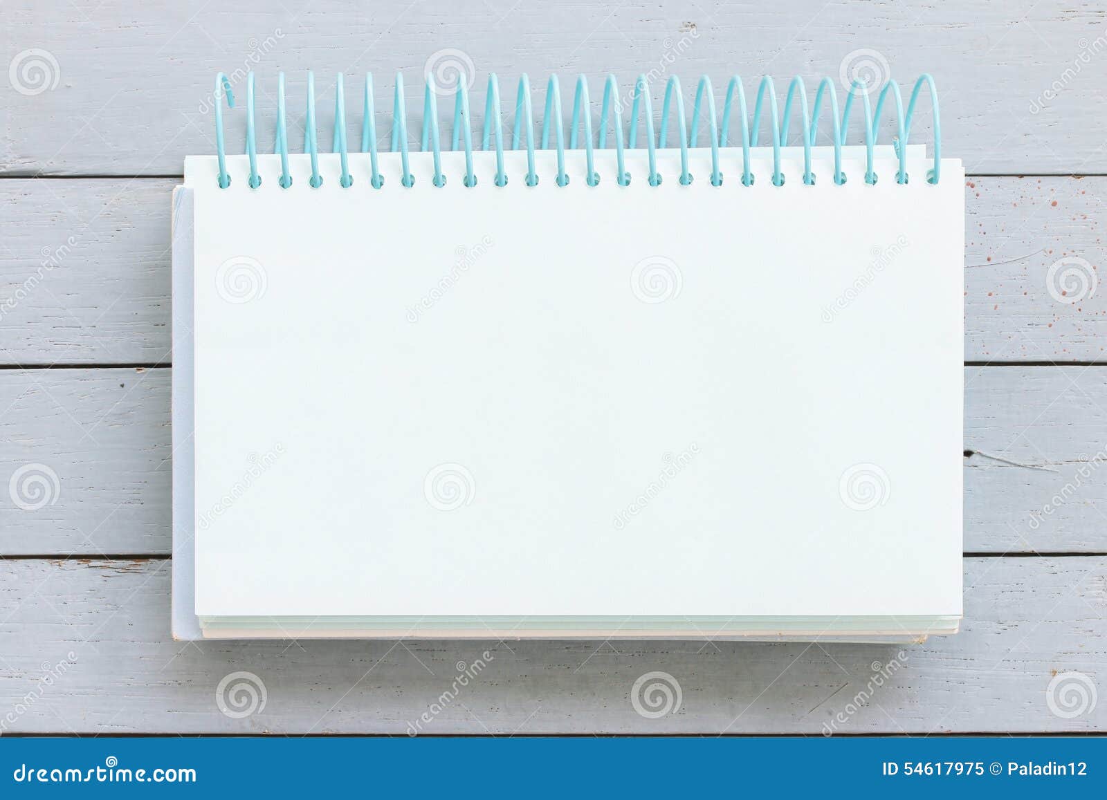 Notebook on wooden table stock image. Image of education - 54617975