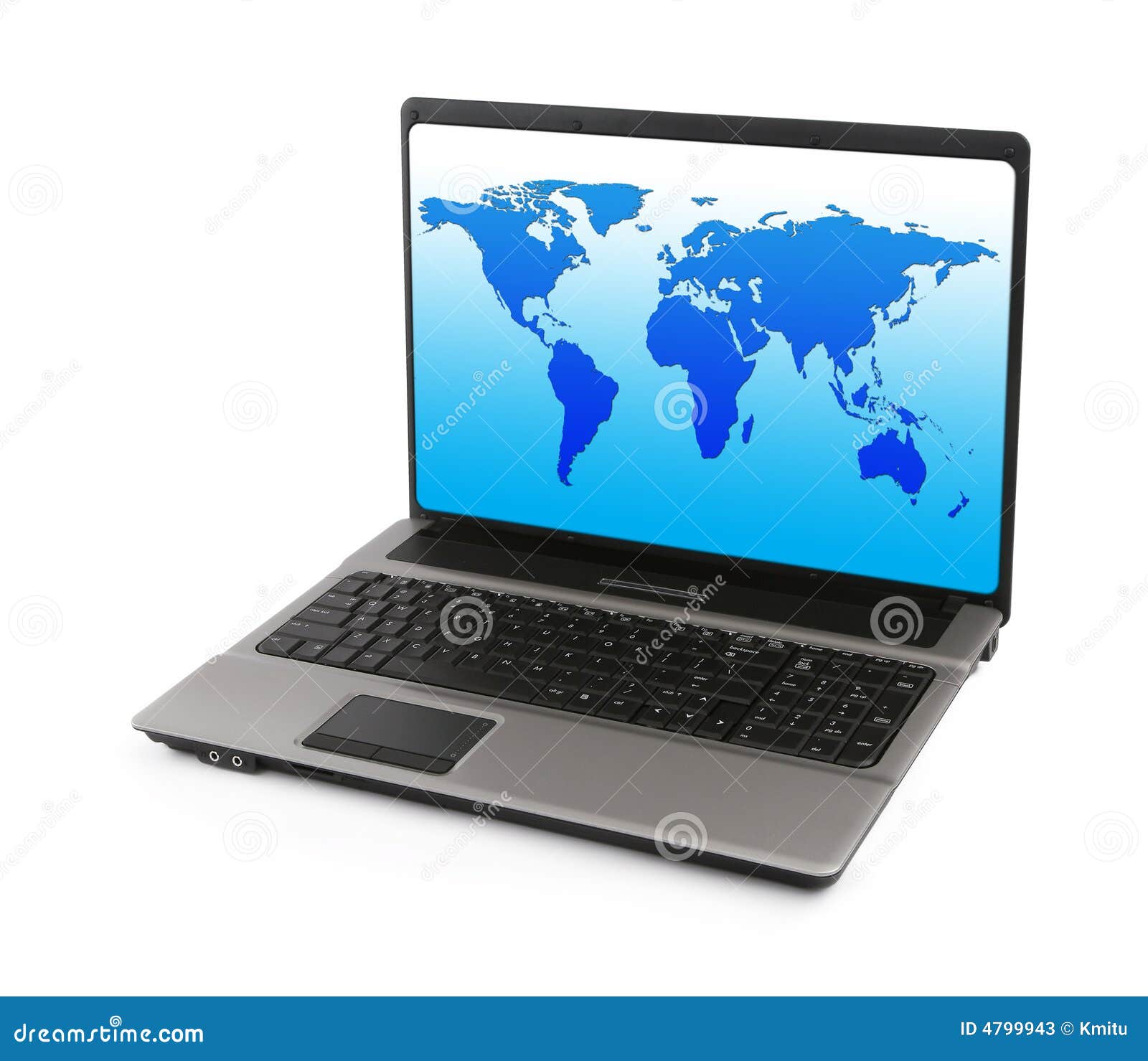 Notebook with world map stock illustration. Illustration of close - 4799943