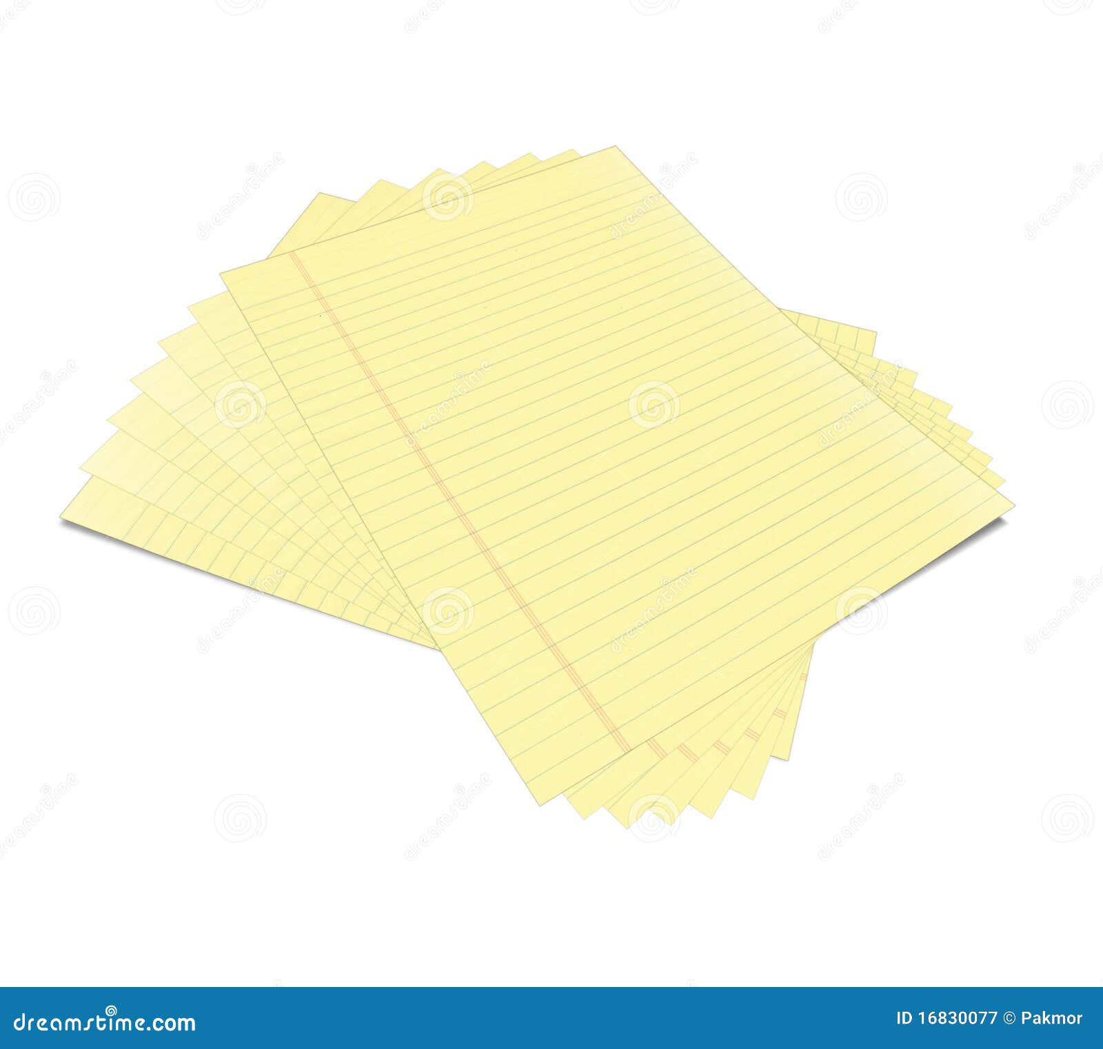 Notebook with Yellow Leaves Stock Illustration - Illustration of ...