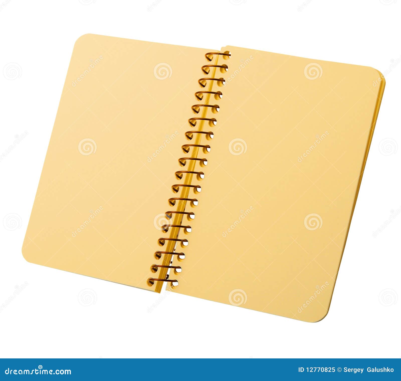 Notebook with Yellow Pages on a Spiral Stock Image - Image of opening ... Notebook with Yellow Pages on a Spiral Stock Image - Image of opening ...