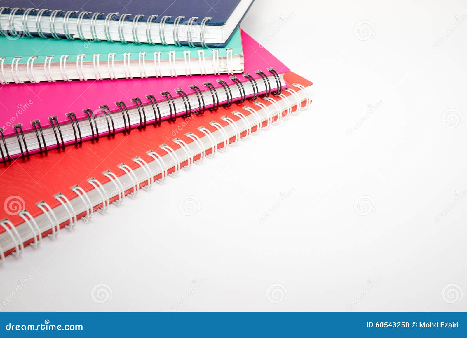 Notebooks stock photo. Image of design, paper, memo, empty - 60543250