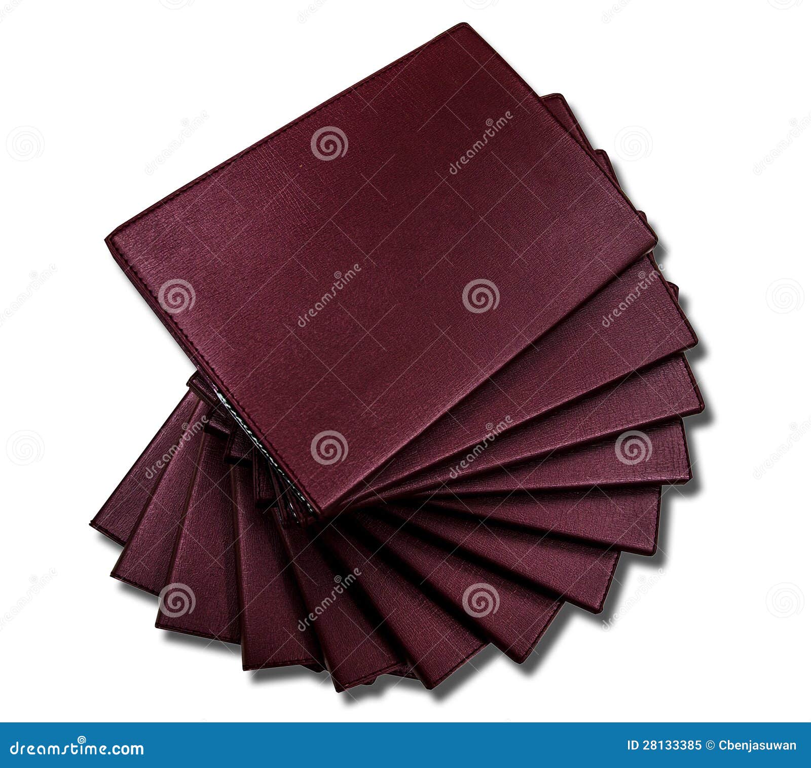 Notebooks overlapping stock image. Image of blank, letter - 28133385