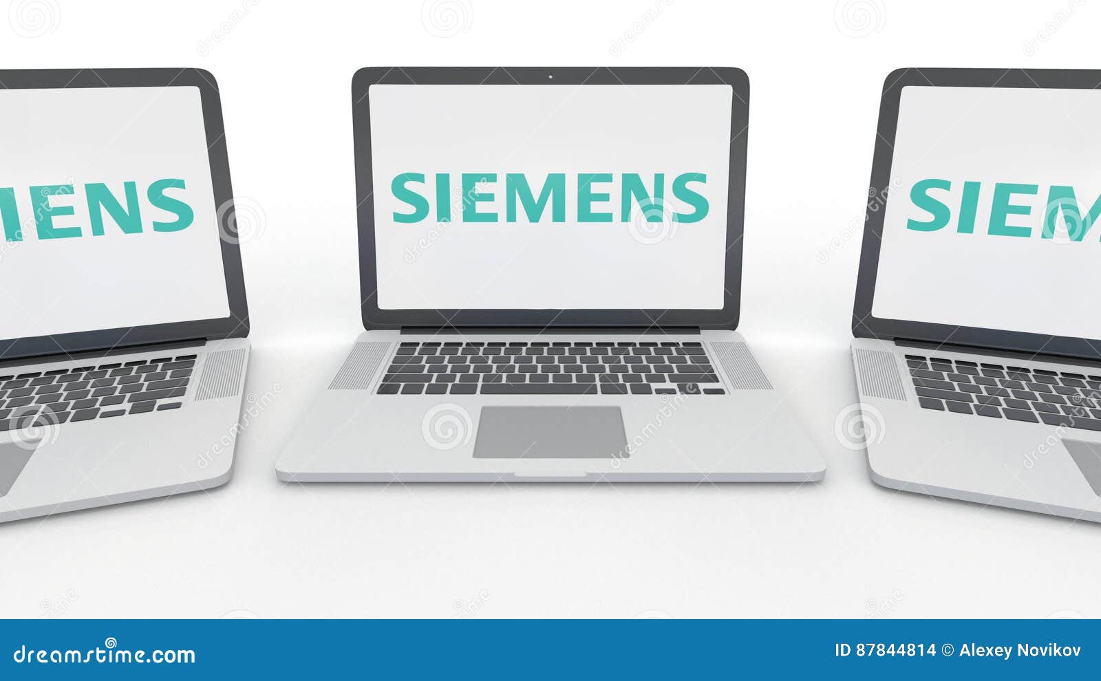 Siemens Logo Made Of Hexadecimal Symbols On Computer Screen. Editorial ...