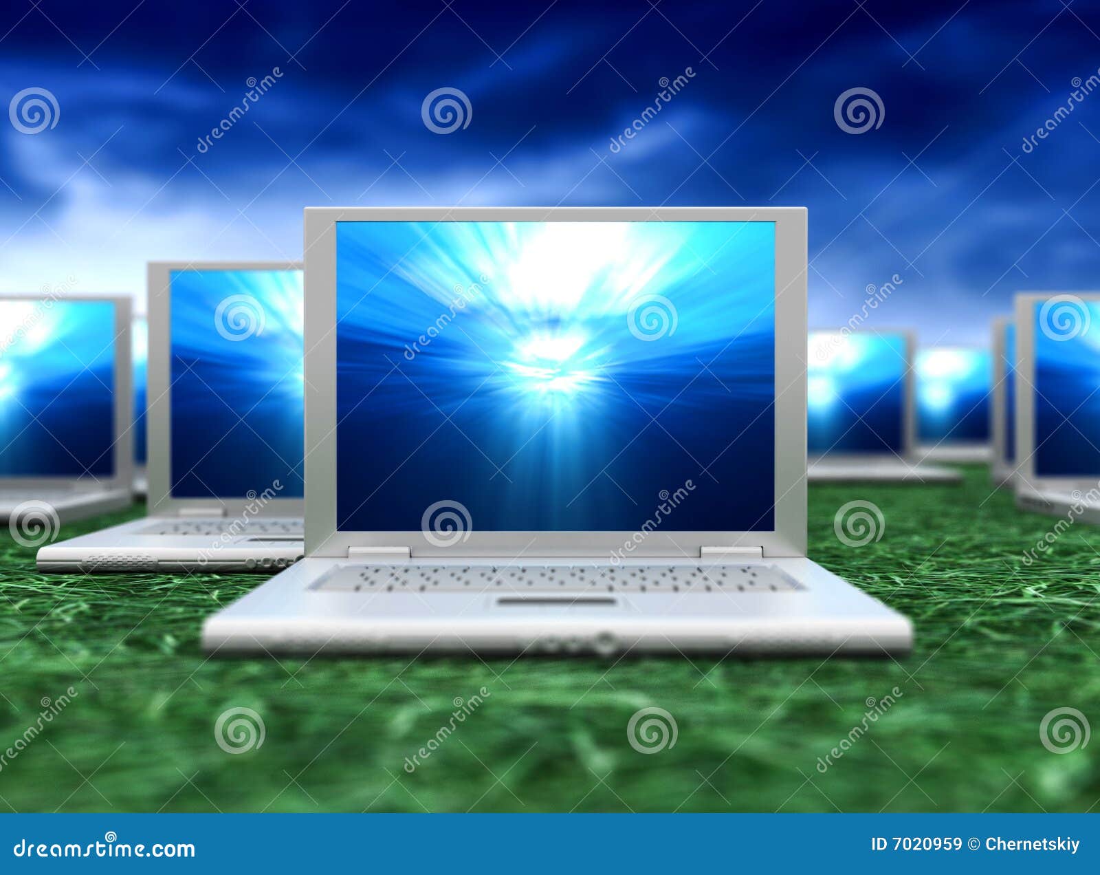 Notebooks Standing on Ground Stock Illustration - Illustration of ...