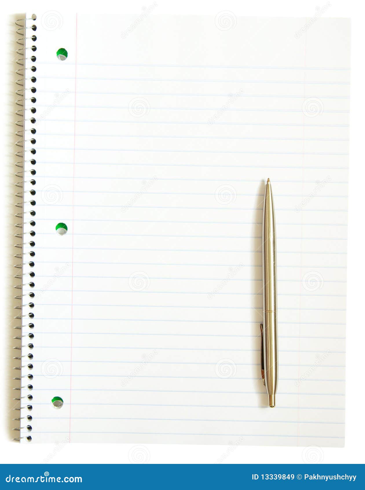 Notepad stock image. Image of note, paper, space, page - 13339849