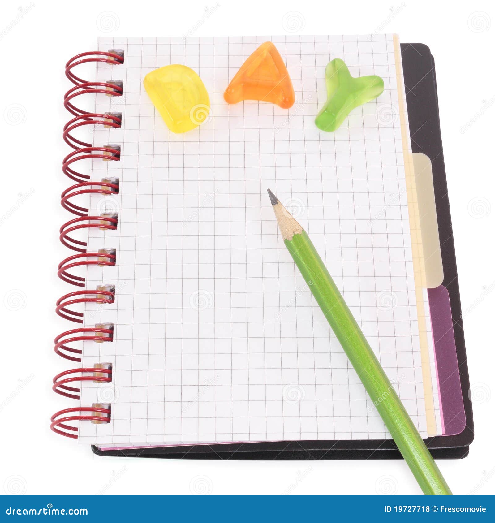 Notepad stock photo. Image of office, marker, document - 19727718