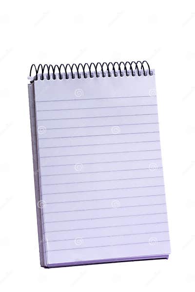 Notepad stock image. Image of note, binder, business, page - 5725953