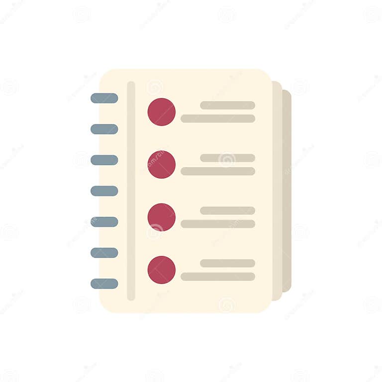 Notepad with Checklist Showing Completed Tasks or Appointments Stock ...