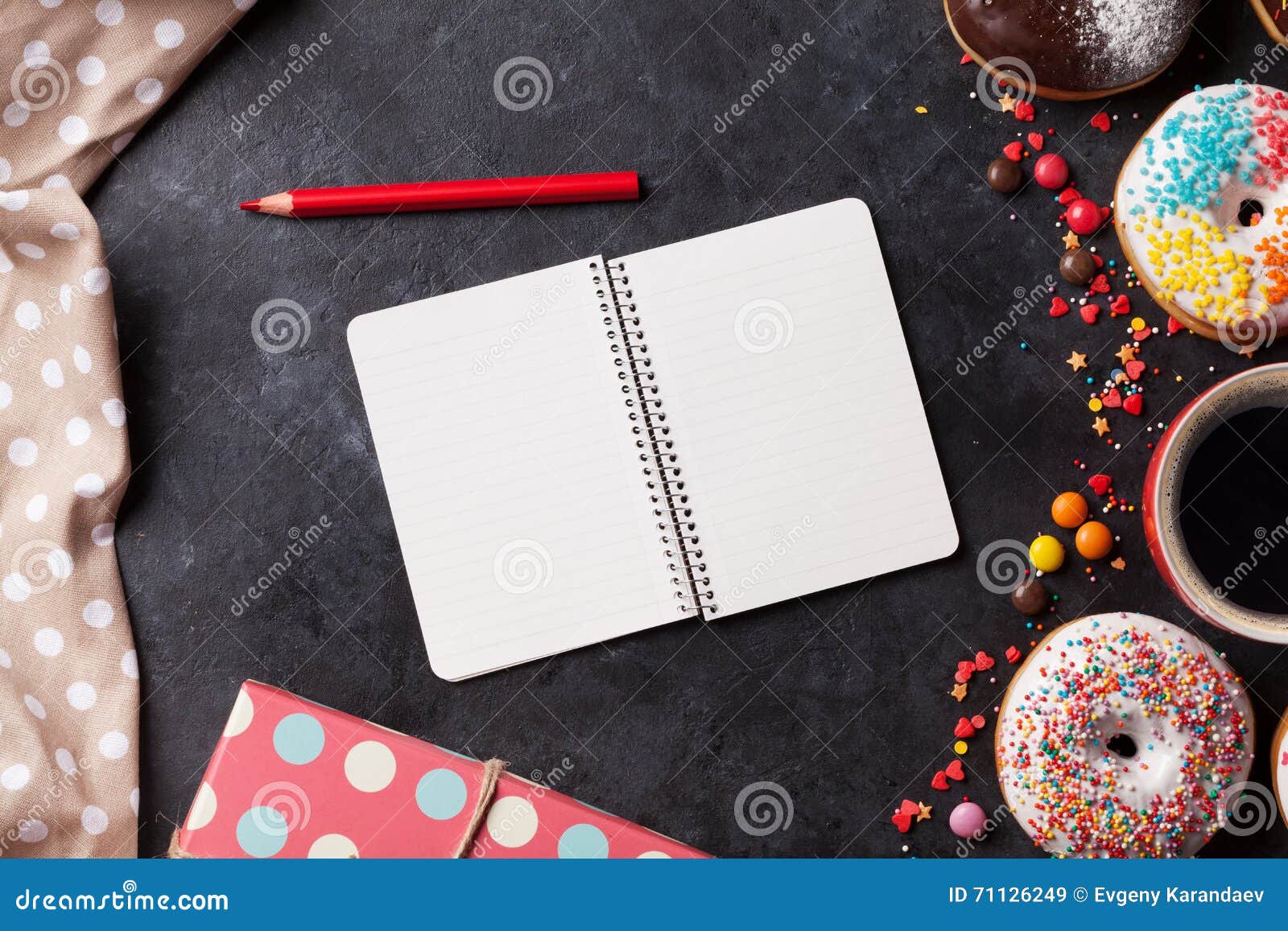 883 Cookie Coffee Notepad Stock Photos - Free & Royalty-Free Stock ...