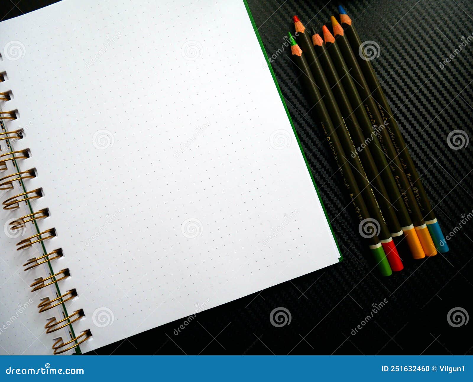 Notepad for Drawing and Writing. Sheets of Diary Paper Editorial Image ...