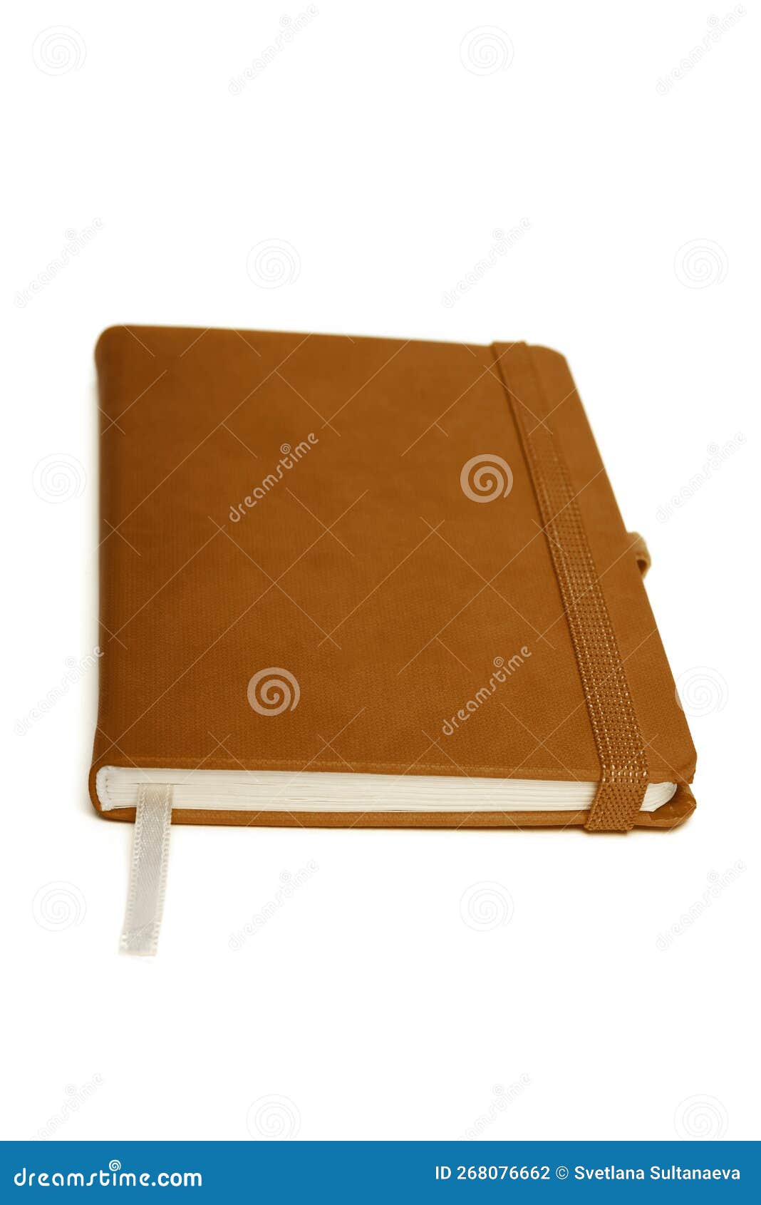Notepad with Hard Cover. Top View Stock Photo - Image of design, note ...