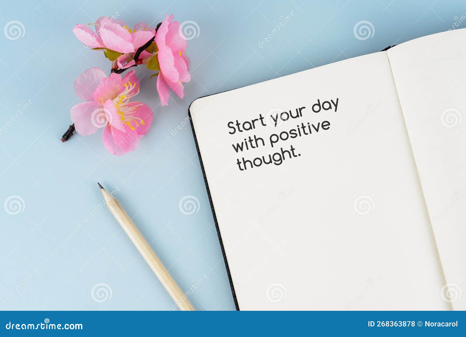 Inspirational Quotes Text - Start Your Day with Positive Thought Stock ...