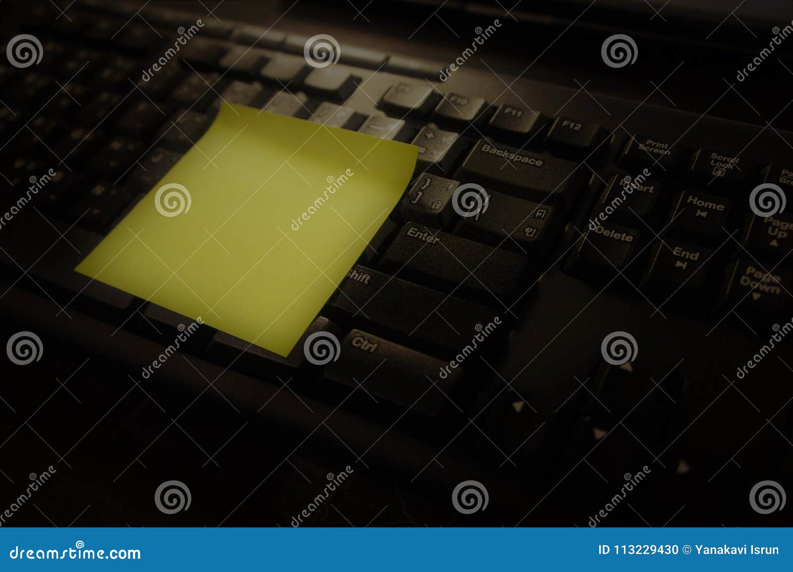 The Keyboard Panel In A Hand Royalty-Free Stock Image | CartoonDealer ...