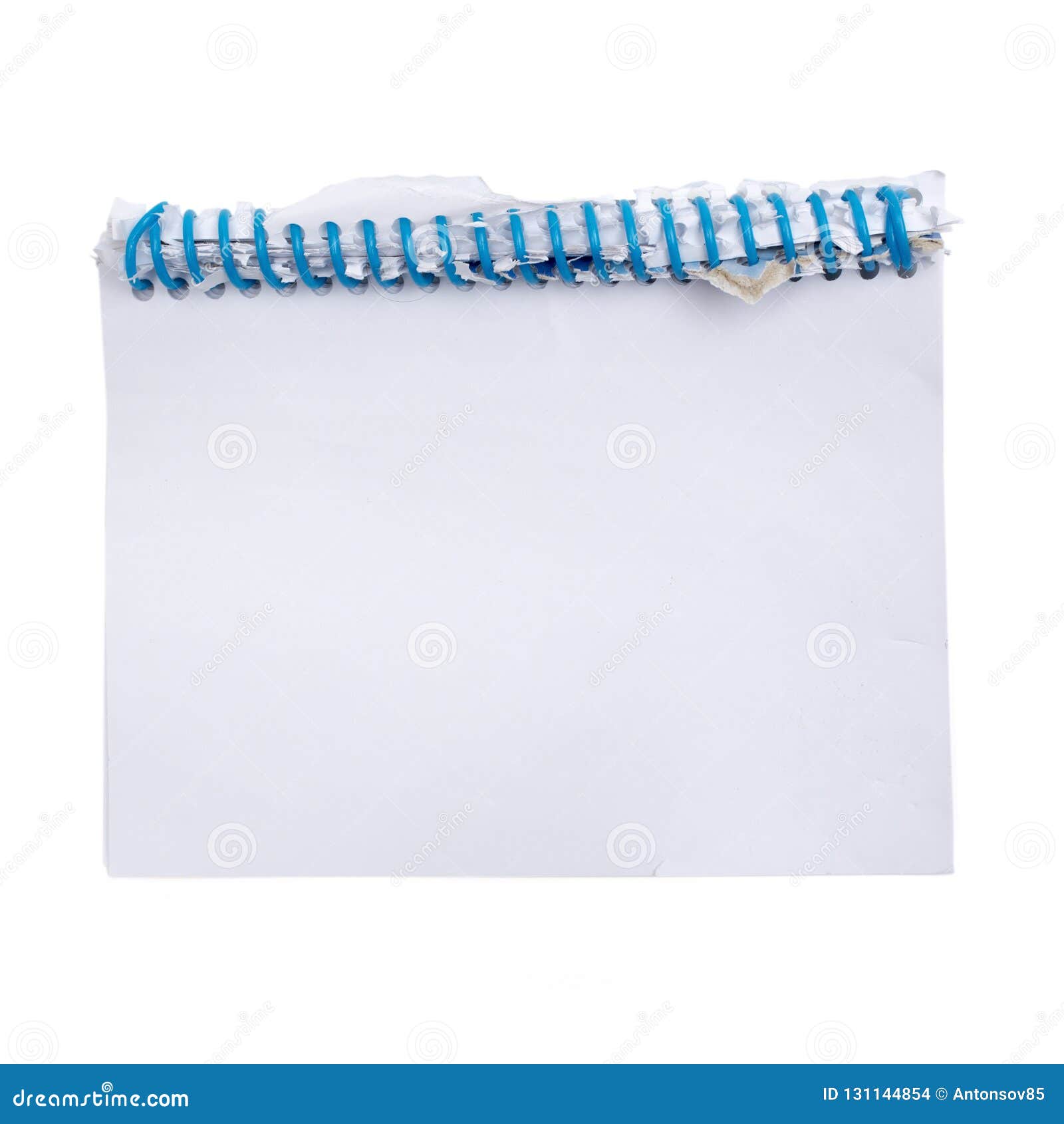 Notepad on the White Background Stock Photo - Image of drawing, text ...