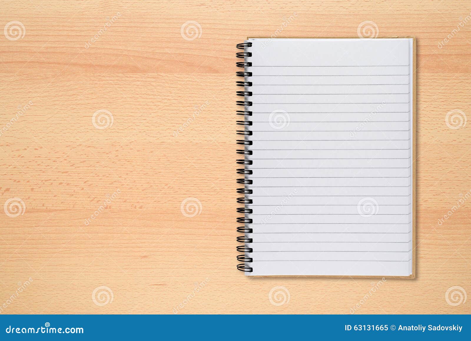 Notepad on office desk stock image. Image of lined, template - 63131665