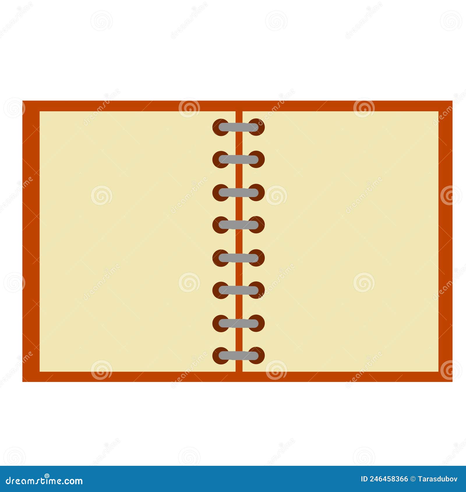 Notepad. Open Notebook for Writing. School Book or Textbook for ...